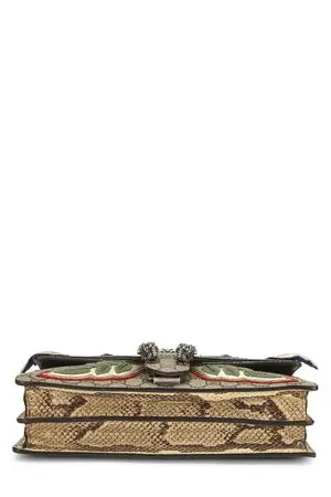 Gucci Embroidered Dionysus Shoulder Bag - Brown