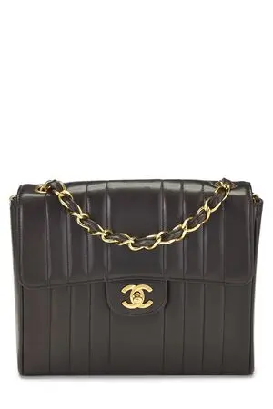 Chanel Lambskin Half Flap Bag