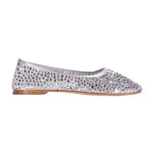 Dear Frances Balla Crystals Ballerinas Silver