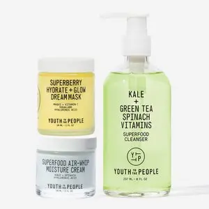 Youth To The People Shop The Super Glow Trio Skincare Bundle - One-color