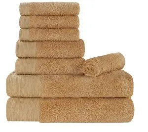SUPERIOR Rayon Made From Bamboo Solid 6-piece T Owel Set