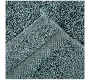 SUPERIOR Zero Twist Cotton Solid Hand Towel Set Of 6