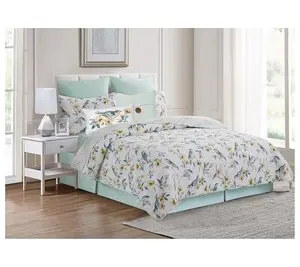 VALERIE PARR HILL Calix Bluebird Full/queen Quilt Set Valerie - One-color