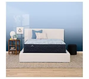 SERTA Blue Lagoon Nights 13.5' Plush Mattress S T -cal King - One-color
