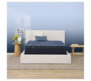 SERTA Cobalt Calm 13.25' Plush Mattress Set -ca King - One-color
