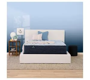 SERTA Blue Lagoon Nights 13.5' Medium Mattress Et -full - One-color