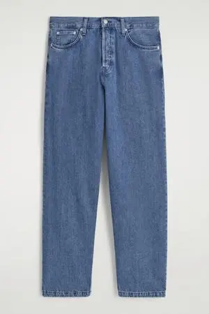 Cos Dome Straight-Leg Jeans Blue