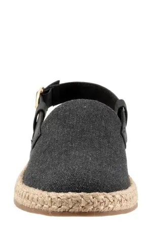 Trotters Paisley Slingback Espadrille Flat