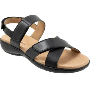 Trotters River Slingback Sandal - Black