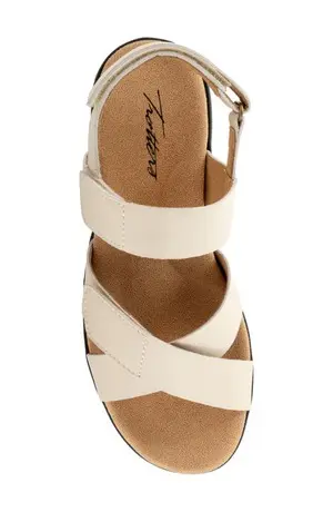 Trotters River Slingback Sandal - Ivory