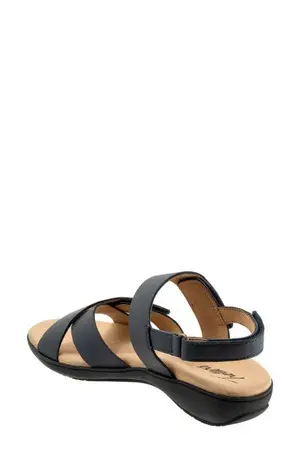 Trotters River Slingback Sandal - Navy