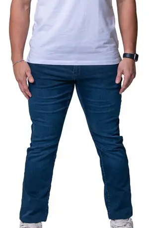 MACEOO Future Straight Leg Jeans - Blue