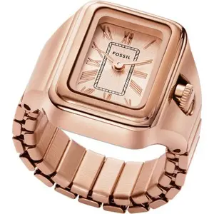 Fossil Raquel Watch Ring - Rose Gold
