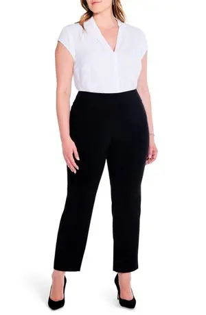 NIC+ZOE Wonderstretch Straight-leg Pants