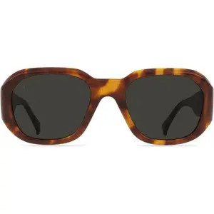 Raen Zouk Gradient Polarized Sunglasses - Oso Tortoise/monsoon
