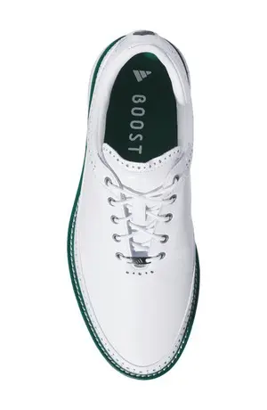 Adidas Mc80 Spikeless Golf Shoe - White/silver/collegiate Green