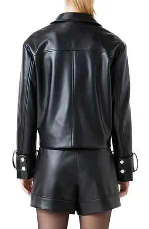GREY LAB Faux Leather Jacket