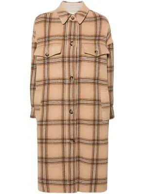 Isabel Marant Checked Coats For Women
