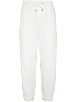 Brunello Cucinelli Cotton-blend Track Pants