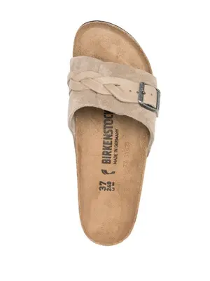 BIRKENSTOCK Buckled Suede Sandals