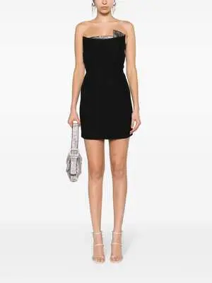 Roland Mouret Embellished Strapless Dress
