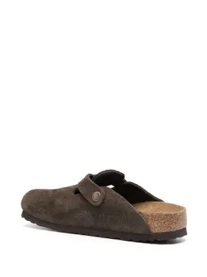 BIRKENSTOCK Boston Suede Slippers