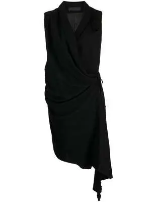 MARC LE BIHAN Draped Wool Vest