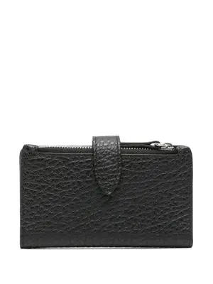 MAISON MARGIELA Bi-fold Leather Wallet - Black