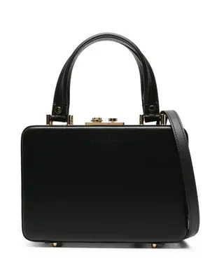 GIANVITO ROSSI Valì Leather Tote Bag - Black