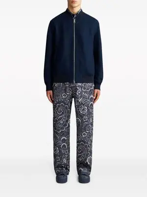 Etro Textured Cotton Bomber Jacket