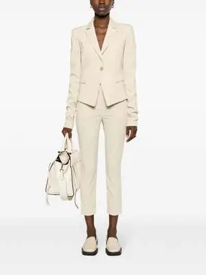 Patrizia Pepe Mid-rise Slim Trousers