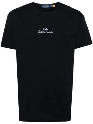 Polo Ralph Lauren Logo-embroidered T-shirt - Blue