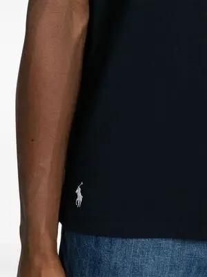 Polo Ralph Lauren Logo-embroidered T-shirt - Blue