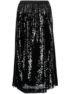 Undercover Sequin Maxi Skirt