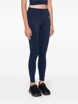 SPORTY & RICH Serif Logo-print Leggings