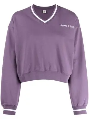 Sporty & Rich V Neck Activewear For Women