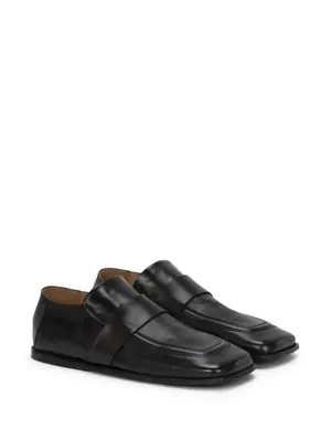 Marsèll Spatola Square-toe Leather Loafers