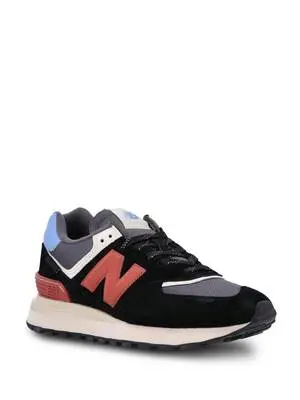 NEW BALANCE 574 Panelled Sneakers - Black