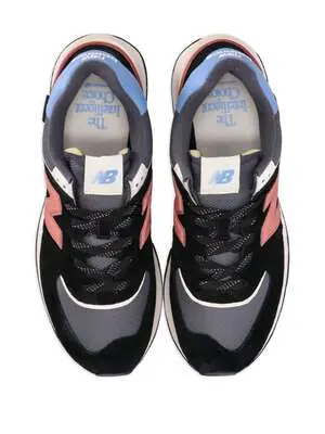 NEW BALANCE 574 Panelled Sneakers - Black
