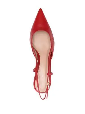 GIANVITO ROSSI Ascent 55mm Slingback Pumps - Red