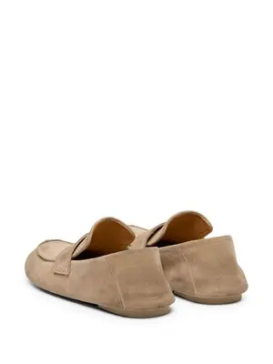 Marsèll Toddone Suede Loafers - Neutrals