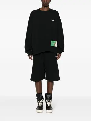 MSGM Drawstring Track Shorts - Black