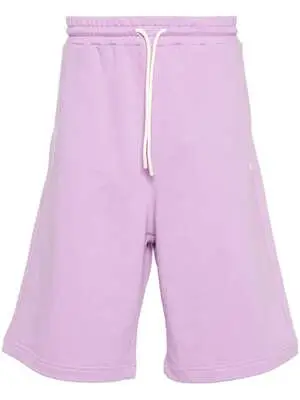 MSGM Drawstring Track Shorts - Purple