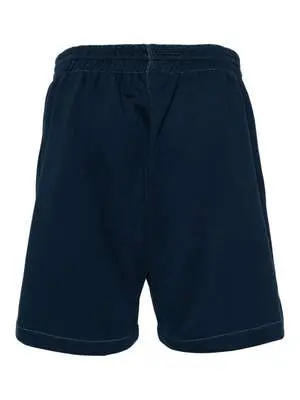 MSGM Logo-embroidered Track Shorts