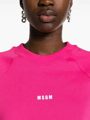 MSGM Logo-print Sweatshirt