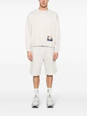 MSGM Drawstring Track Shorts - Neutrals
