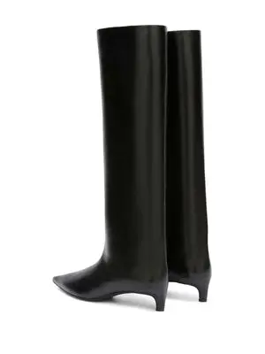 JIL SANDER 30mm Knee-high Leather Boots