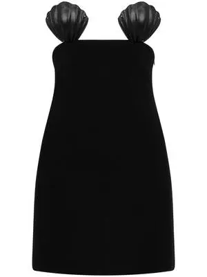 Dsquared2 Shell-cup Strapless Minidress