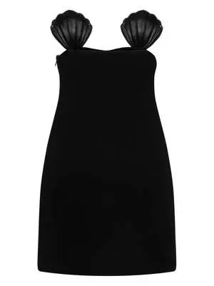 Dsquared2 Shell-cup Strapless Minidress