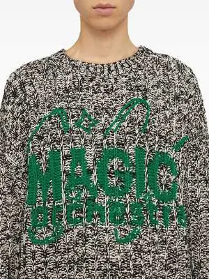 JIL SANDER Jacquard Wool Blend Jumper